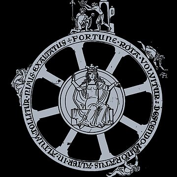 "Fortune Wheel Ancient Latin Quote Carmina Burana Tarot Design ...