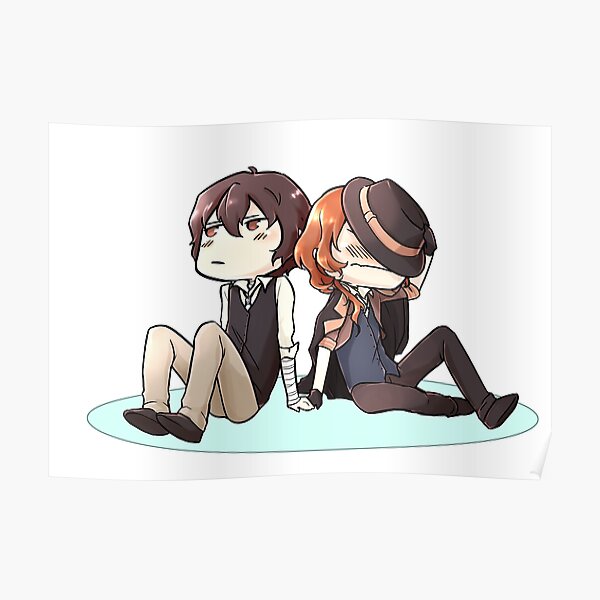 "Soukoku - Blush [Bungou Stray Dogs]" Poster by KIKIthezuppa | Redbubble