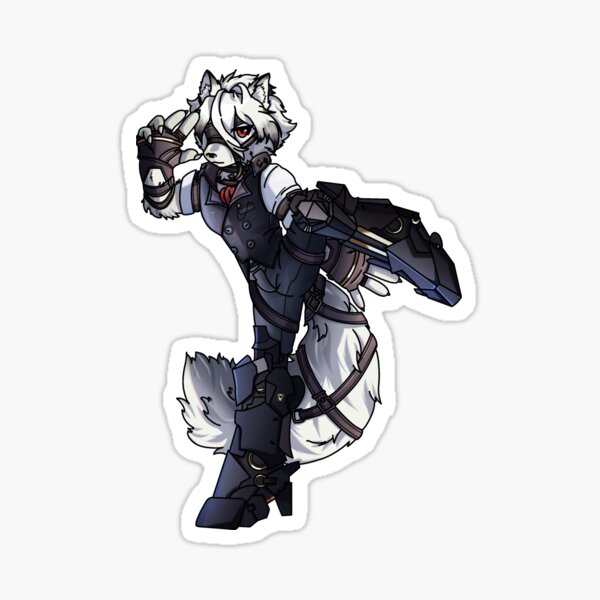 "Von Lycaon Zenless Zone Zero " Sticker for Sale by PrintTavern | Redbubble