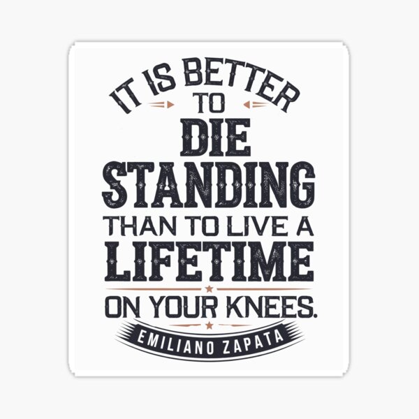"One of Emiliano Zapata's most famous quotes Vintage Lettering ...