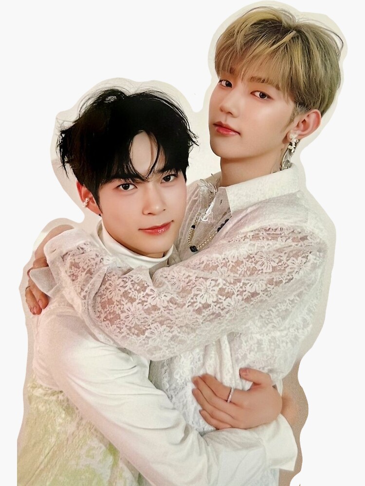 "haobin — sung hanbin and zhang hao" Sticker for Sale by neslirumey ...