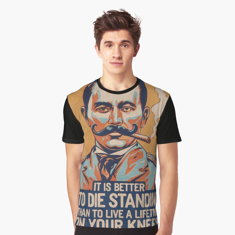 "Emiliano Zapata's most famous quote Pop Art Vintage Lettering ...