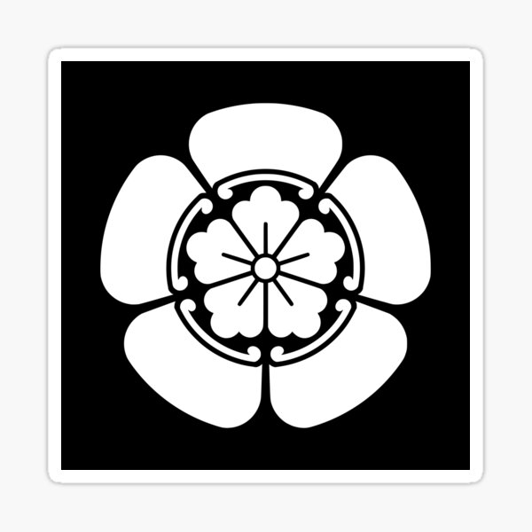 "Oda Mon Japanese Samurai Clan" Sticker for Sale by Martstore | Redbubble