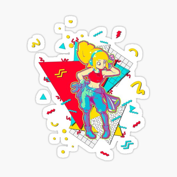 "Robin | Iconoclasts | 90s Design" Sticker for Sale by Eroshi | Redbubble