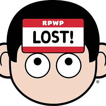 "RPWP Lost!" Sticker for Sale by daphinteresting | Redbubble