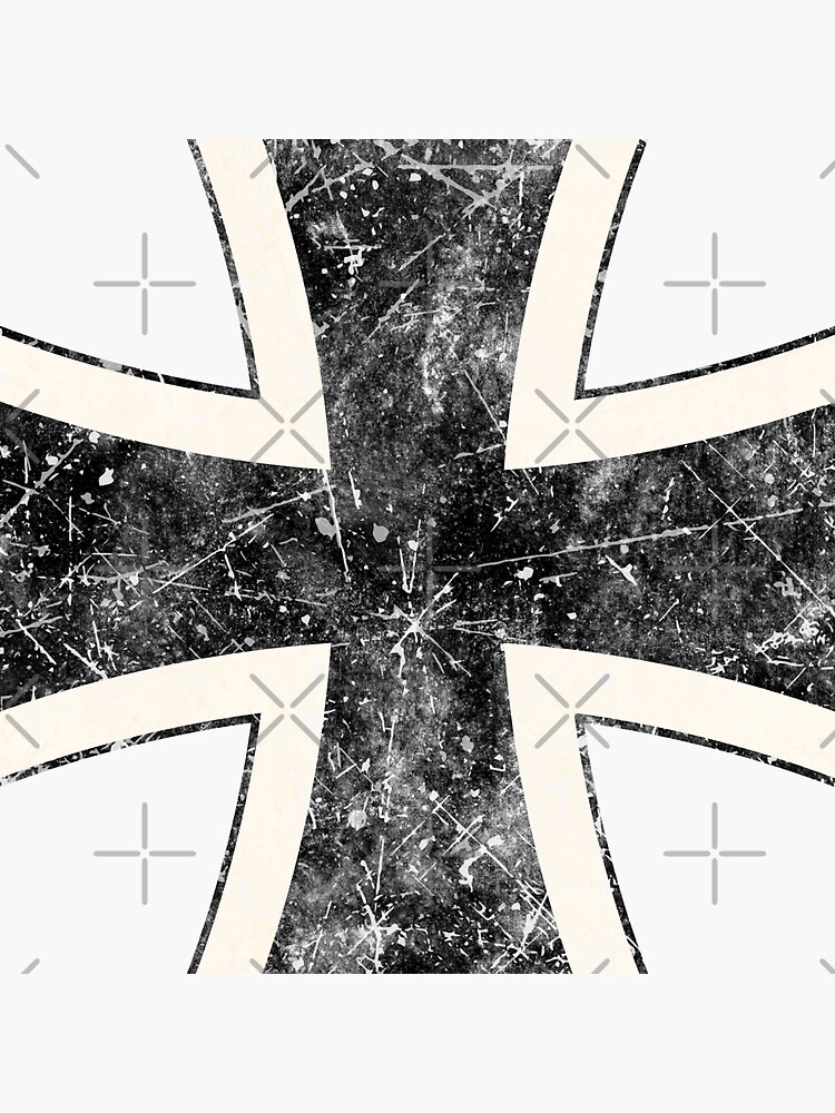 "Iron Cross Germany Roundel Luftwaffe WW2 Aviation" Sticker for Sale by ...