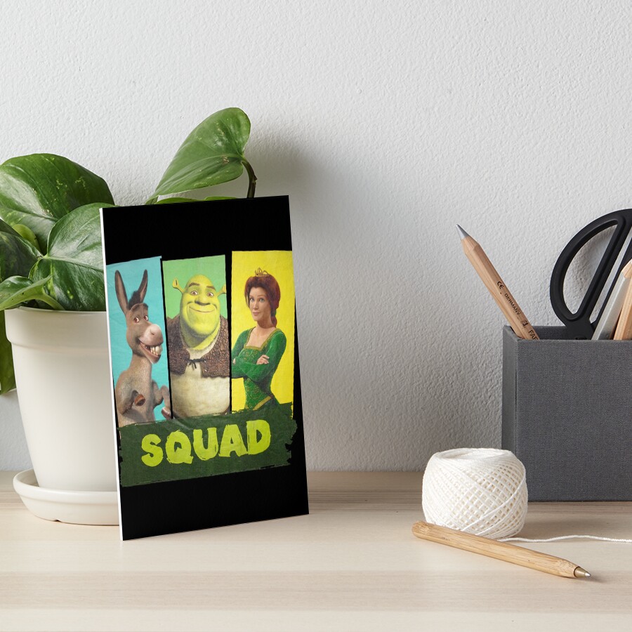 "Shrek Squad Dreamworks Animation Official Movie Prom" Poster for Sale ...