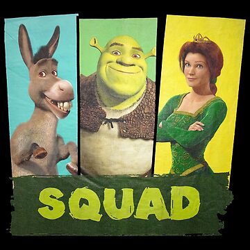 "Shrek Squad Dreamworks Animation Official Movie Prom" Poster for Sale ...