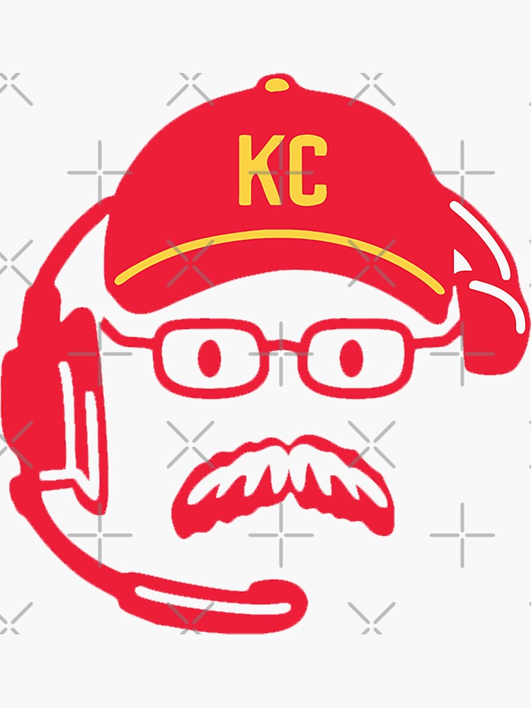 "Kansas City Chiefs - Andy Reid" Sticker for Sale by clanclos | Redbubble