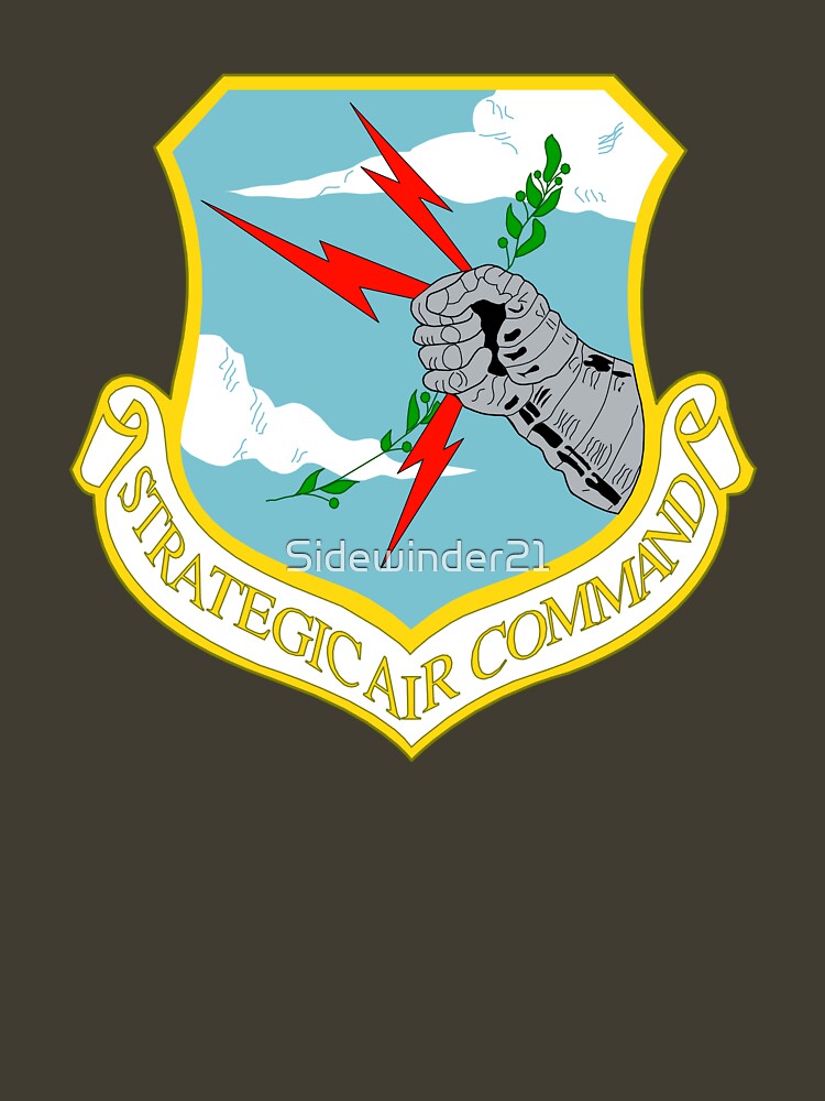 "Strategic Air Command " T-shirt for Sale by Sidewinder21 | Redbubble | usaf t-shirts - us air ...