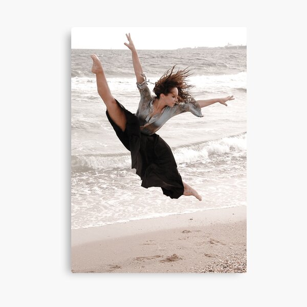 "Dancer - Tilt Leap" Canvas Print by JohnEnglezos | Redbubble