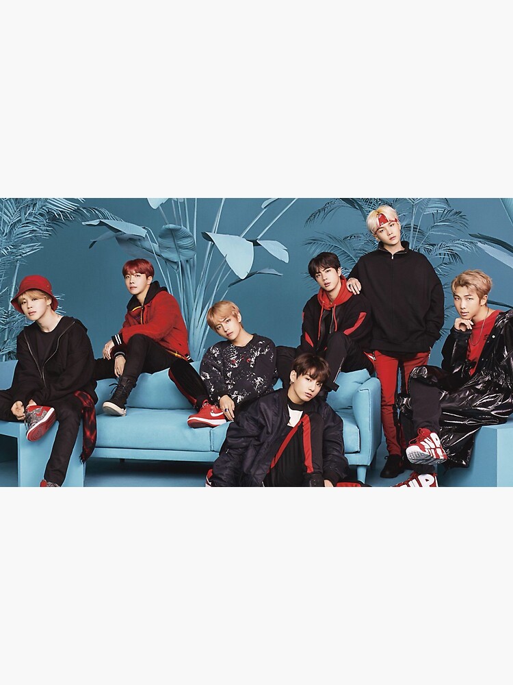 "BTS blue" Sticker for Sale by ThisFire | Redbubble