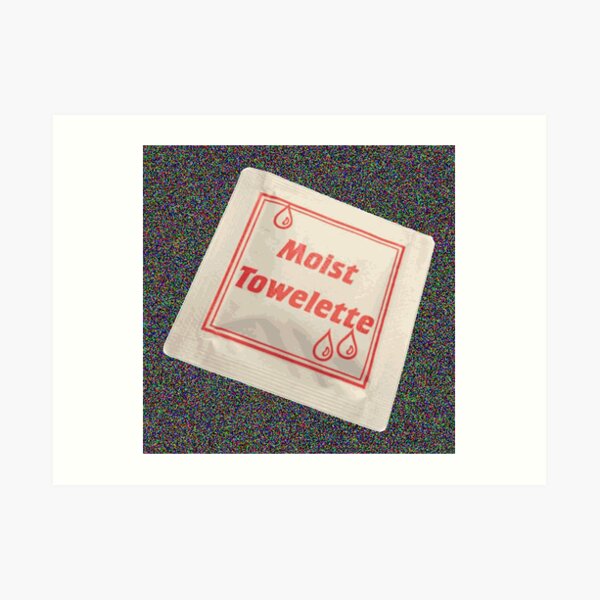 "Moist Towelette" Art Print by pocketsoup | Redbubble