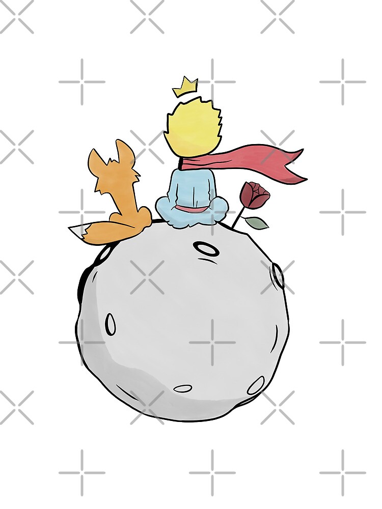 "The little prince, the fox and the rose" Art Print by AnabellaCor94 ...