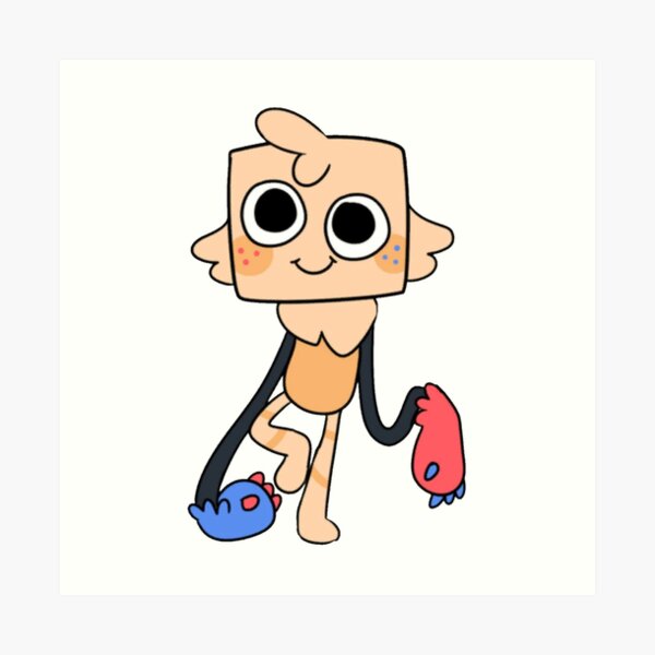 "Dandy's World: Goob" Art Print for Sale by Unseenpublic | Redbubble