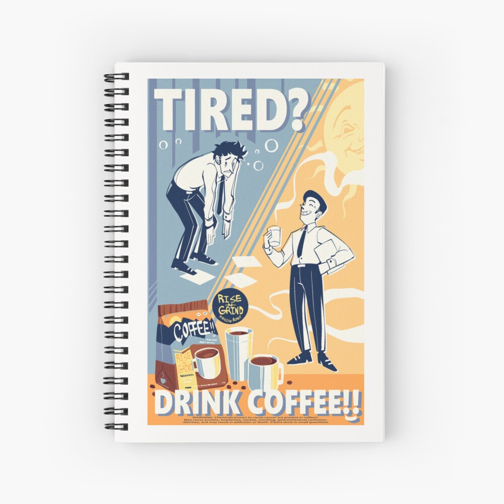 "DRINK COFFEE !!" Poster for Sale by VOTVMerch | Redbubble