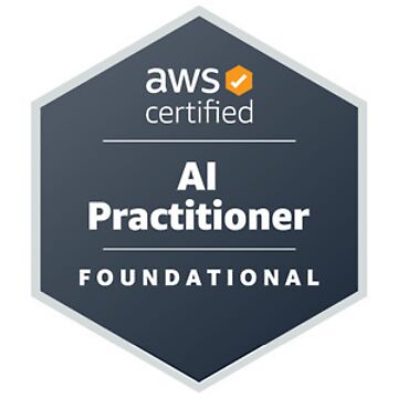 "AWS Certification Badge - AI Practitioner - Foundational" Sticker by ...
