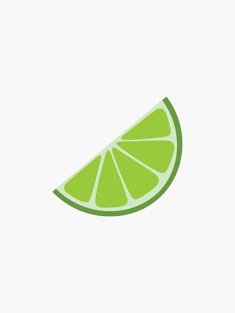 "Lime Slices" Sticker for Sale by feehanm97 | Redbubble