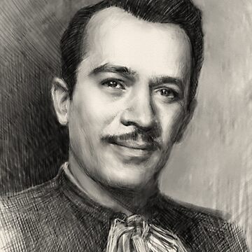 "Pencil sketch of Pedro Infante" Poster for Sale by maria0505 | Redbubble