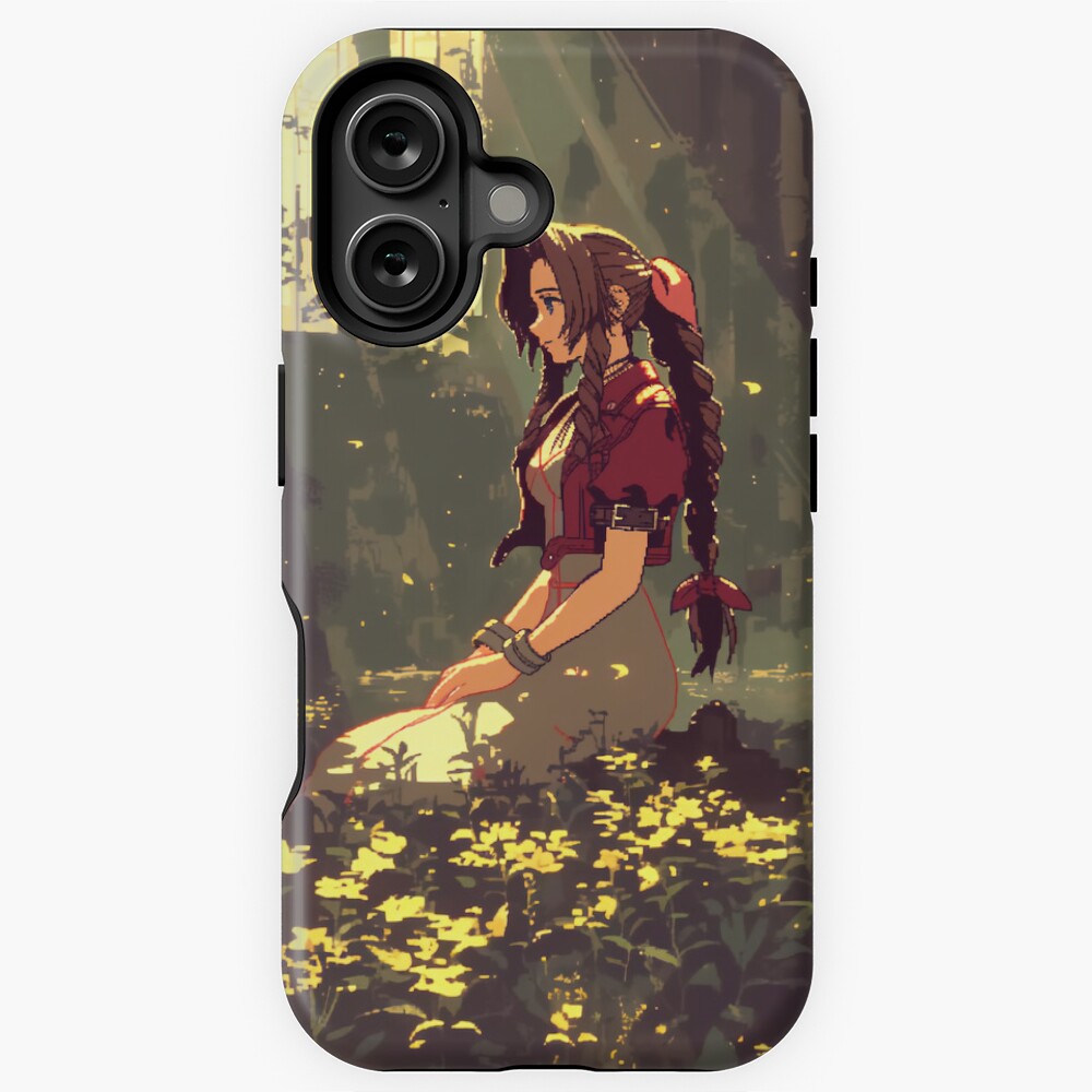 "Aerith Pixel Art" Poster for Sale by SchellStation | Redbubble