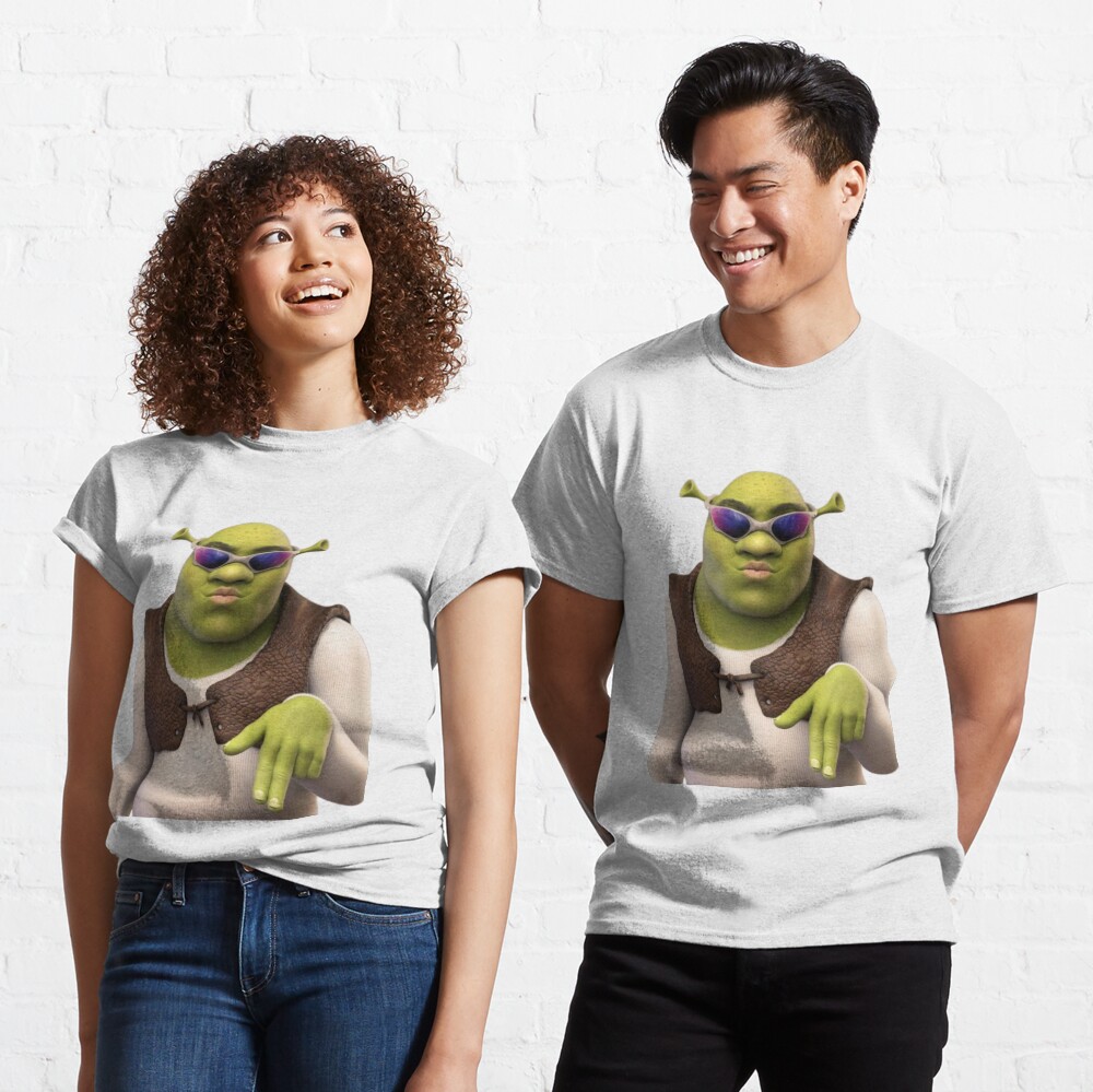 "Shrek Sassy Queen Slay Meme From Shrek Green Ogre Man " Art Print for ...