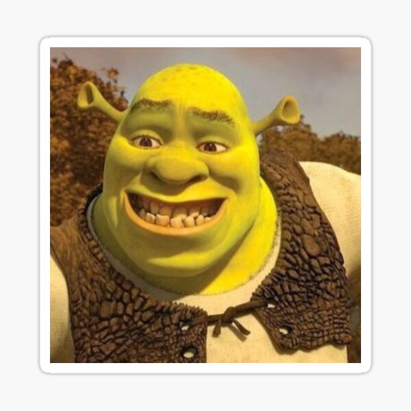 "Shreks Gorgeous Smile Romantic Shrek Meme From Shrek Green Ogre Man ...