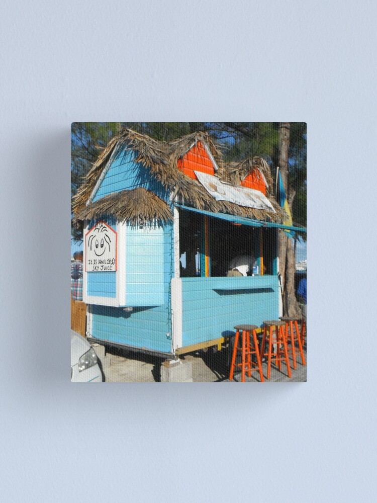 "Beach Shack - Nassau - The Bahamas - The Caribbean" Canvas Print by ...