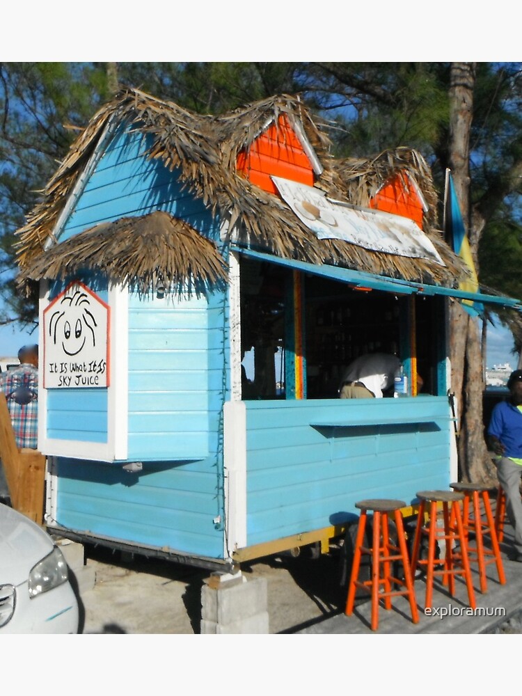 "Beach Shack - Nassau - The Bahamas - The Caribbean" Canvas Print by ...
