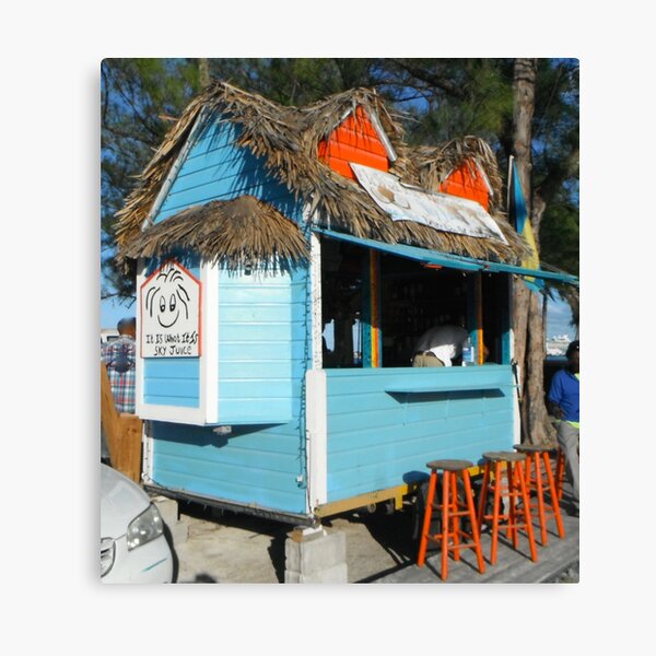 "Beach Shack - Nassau - The Bahamas - The Caribbean" Canvas Print by ...