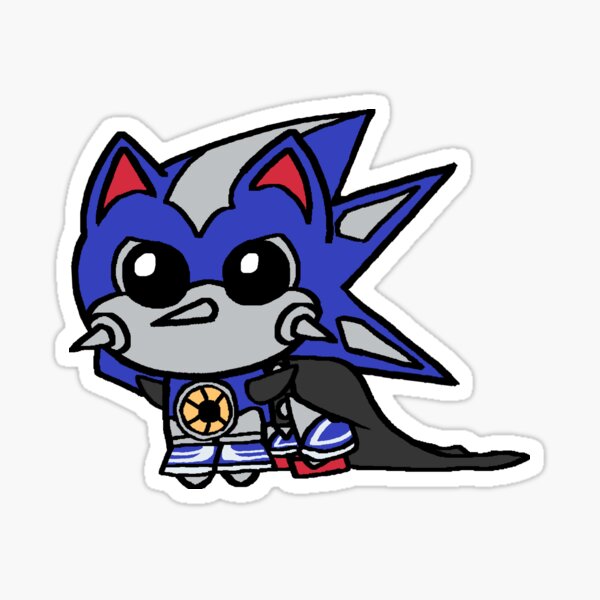 "TBH autism creature Neo metal sonic YIPPEE!!" Sticker for Sale by ...