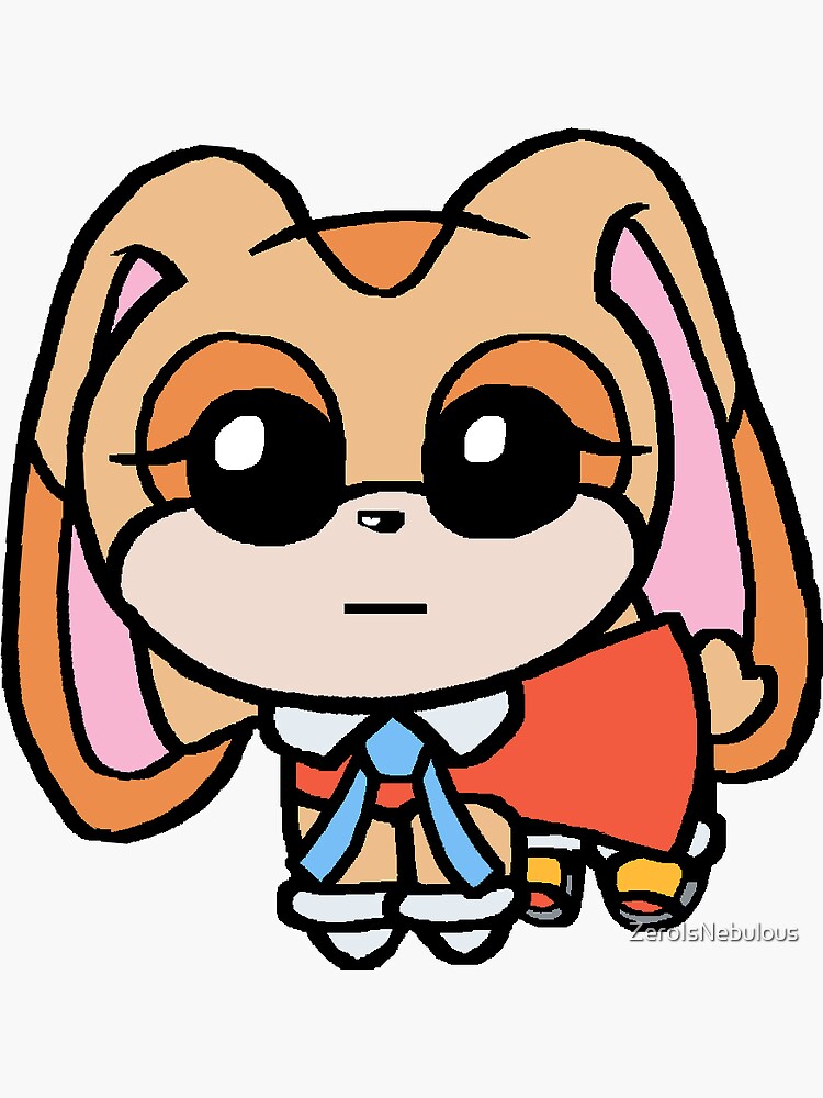 "TBH autism creature Cream the rabbit YIPPEE!!" Sticker for Sale by ...