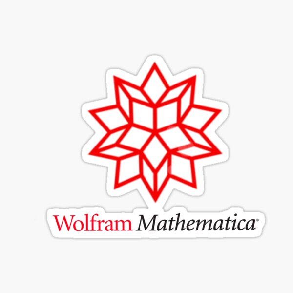 "Wolfram Mathematica Logo" Sticker for Sale by anushka0703 | Redbubble