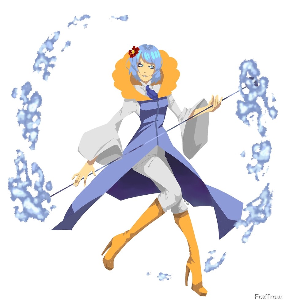 "Water Magical Girl" by FoxTrout | Redbubble