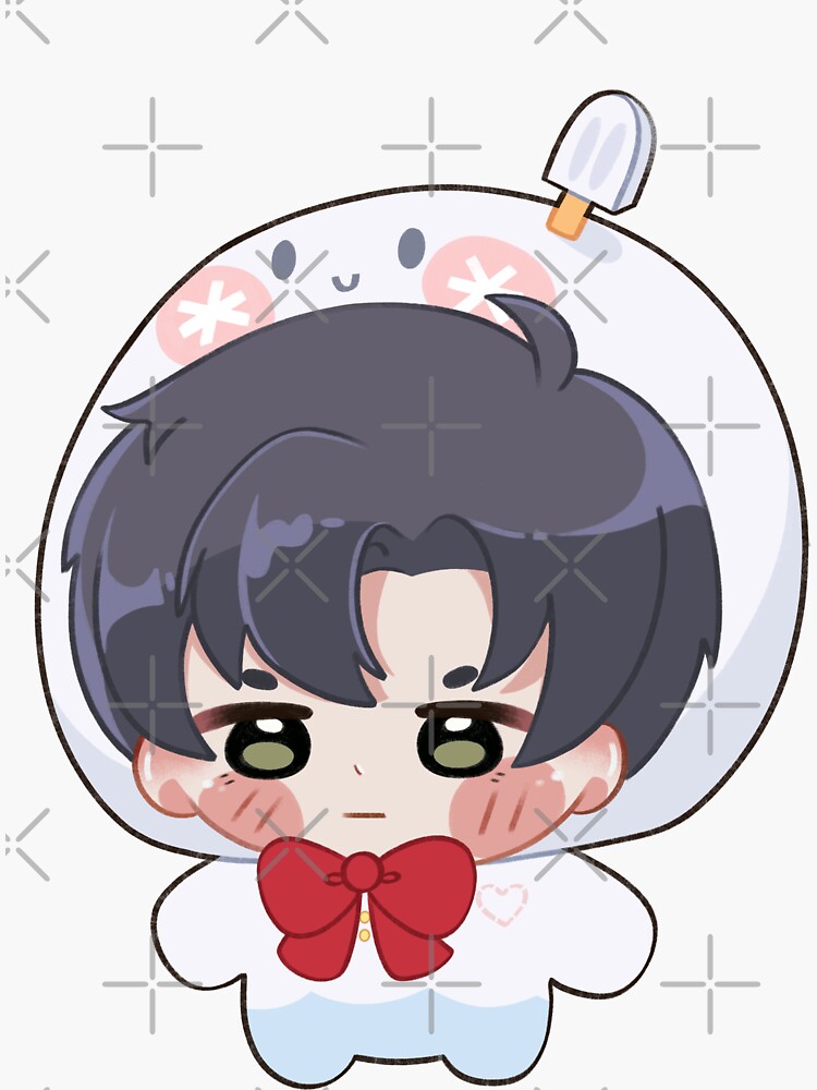 "Zayne - Love and Deepspace Sticker" Sticker for Sale by Pudgedoodles ...