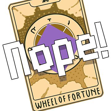 "Wheel of Fortune" Sticker for Sale by Tri-Stain | Redbubble