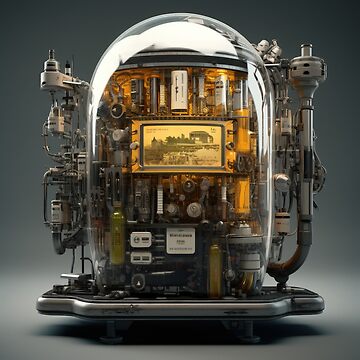 "Futuristic drink dispenser" Poster for Sale by Hamson007 | Redbubble