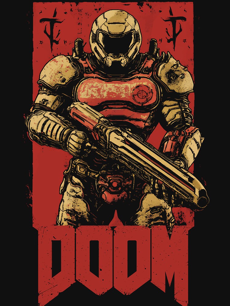 Doomguy Merch & Gifts for Sale | Redbubble