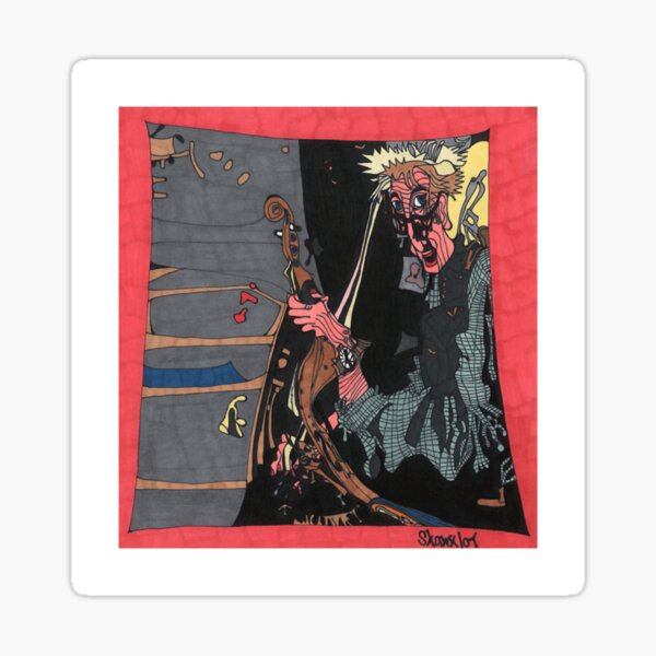 "Music Man " Sticker for Sale by shawnbelanger | Redbubble