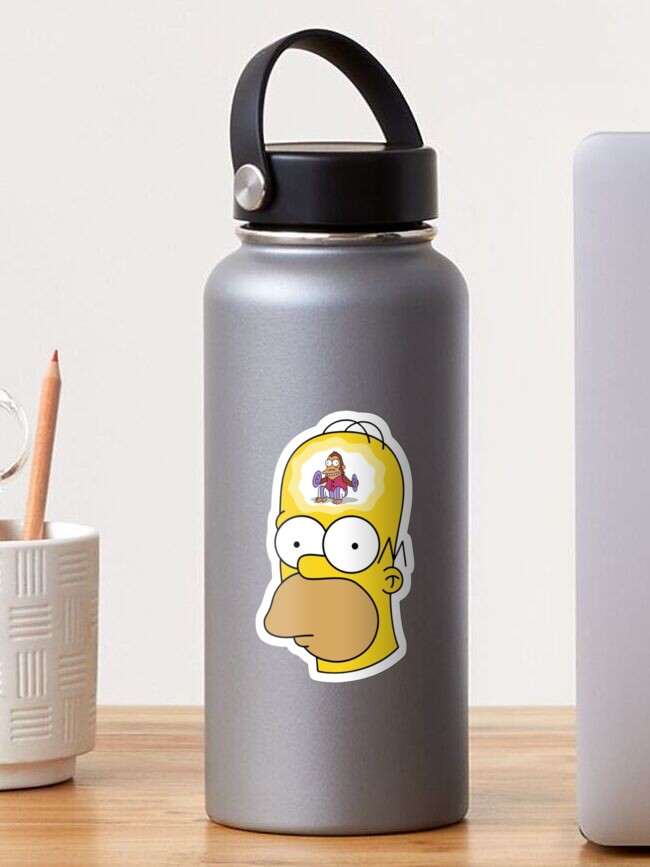 "Homer simpson" Sticker by LA-SAM20 | Redbubble