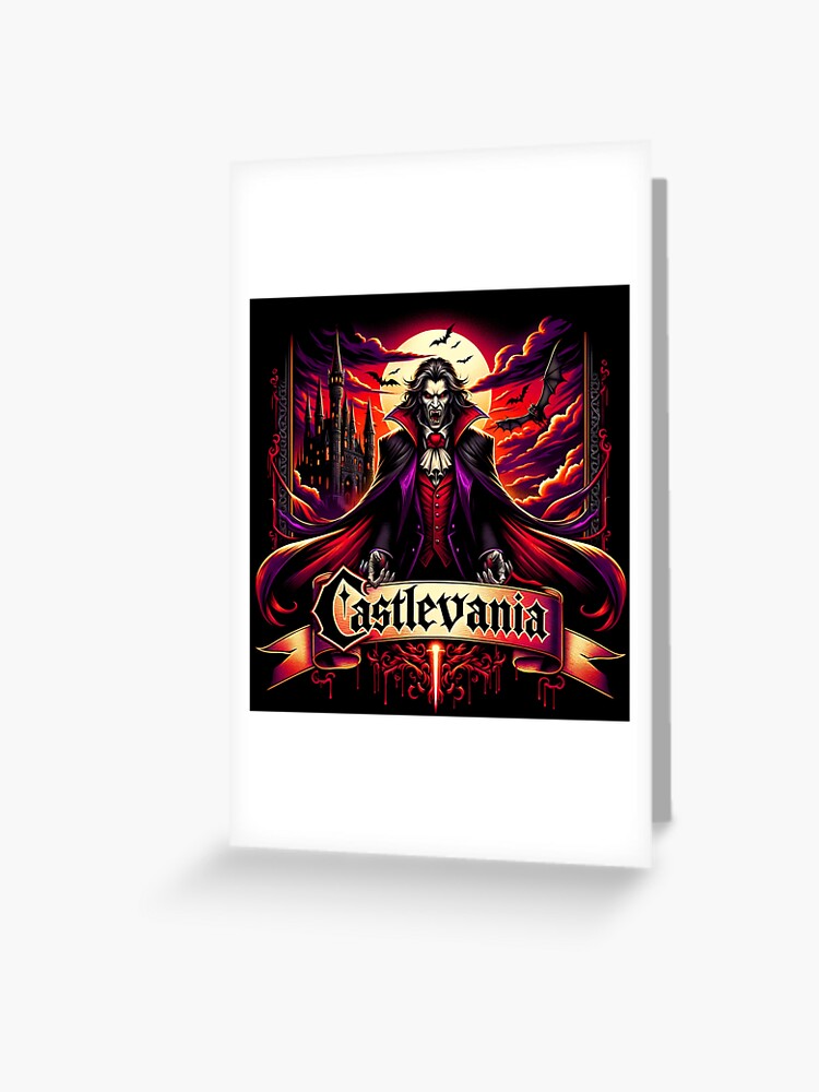 "Furious Dracula Castlevania Art – Epic Gothic Design for Fans of Dark ...