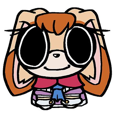 "BTW adhd creature Vanilla the rabbit YIPPEE!!" Sticker for Sale by ...