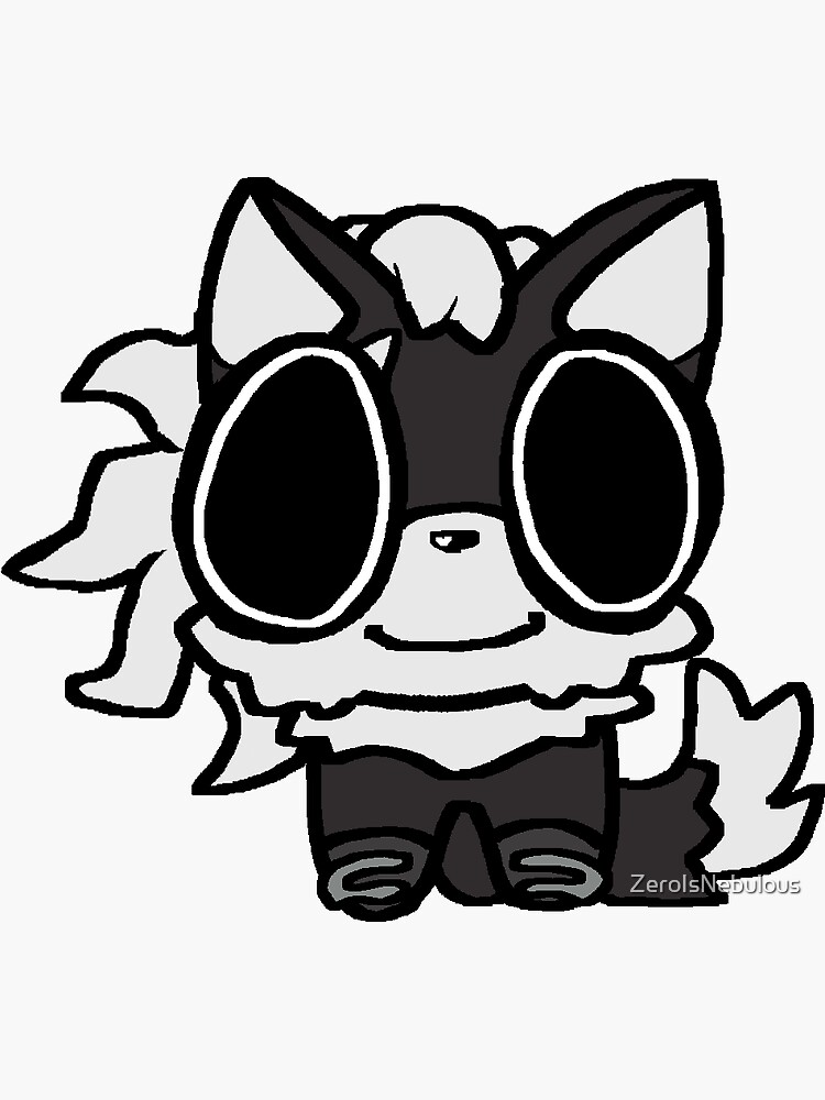 "BTW adhd creature Infinite the jackal YIPPEE!!" Sticker for Sale by ...