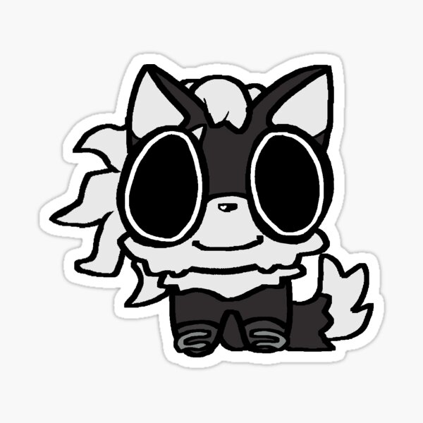 "BTW adhd creature Infinite the jackal YIPPEE!!" Sticker for Sale by ...