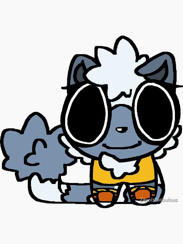 "BTW adhd creature tangle the lemur YIPPEE!!" Sticker for Sale by ...