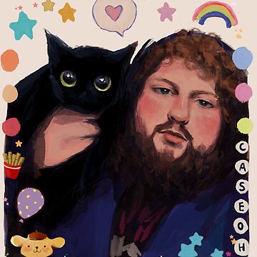 "Caseoh" Sticker for Sale by Olrazzladazzle | Redbubble