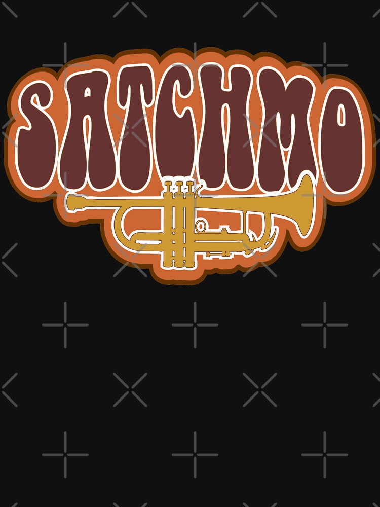 "Satchmo" T-shirt for Sale by BigTime | Redbubble | louis t-shirts ...