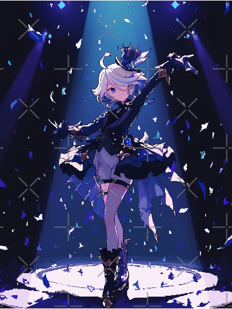 "Furina Pixel Art" Poster for Sale by SchellStation | Redbubble