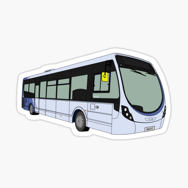 "FirstBus Wright Streetlite" Sticker for Sale by Electra Designs ...