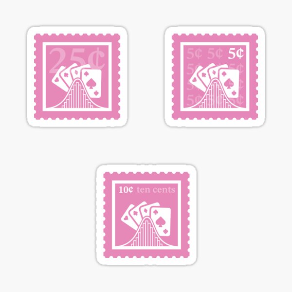 "Statistics | Pink & White Stamps | College Probability Stats Major ...