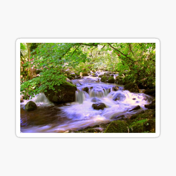 "River flow" Sticker for Sale by andycoopr | Redbubble
